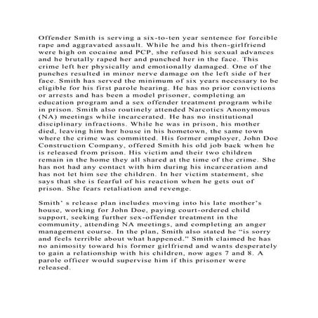 Psychological Evaluation and Risk AssessmentBoard of Parole.docx