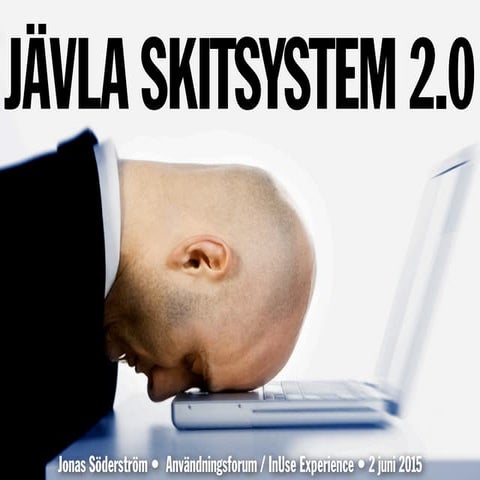 Jävla skitsystem 2.0 | PDF