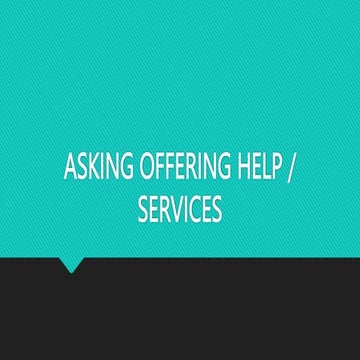 OFFERING HELP.ppt