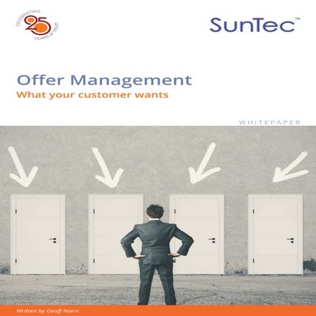 Offer management | PDF