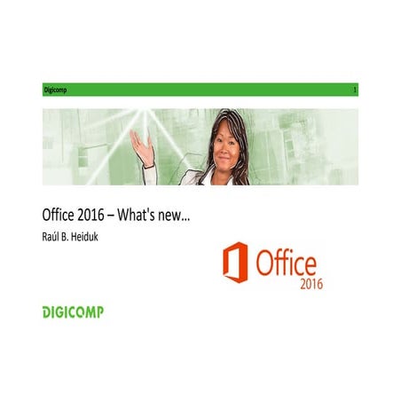 Microsoft Office 2016 Presented by Atidan | PDF