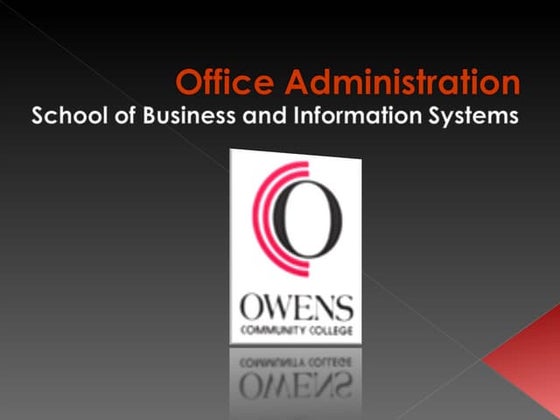 Introduction to office management | PPTX