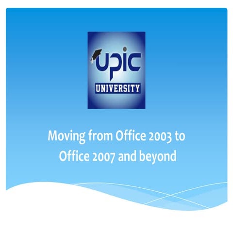 Office 2003 >2007 > 2010 | PPTX