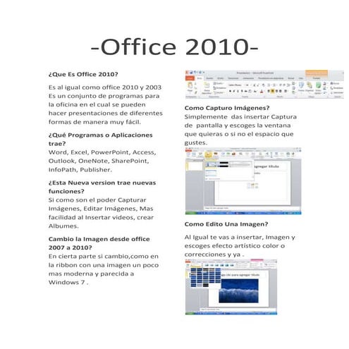Microsoft office 2010 | PPT