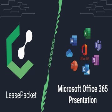 All Plans Comparison - Office 365 and Microsoft 365 Plans | PDF