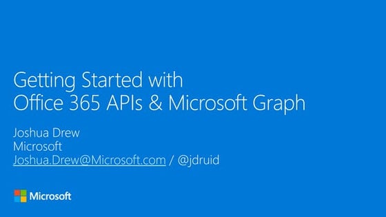 Microsoft Graph – Subscription API | PPT
