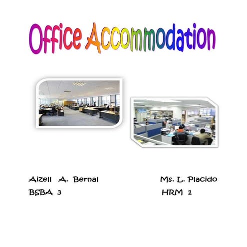 Office Accommodation | DOCX
