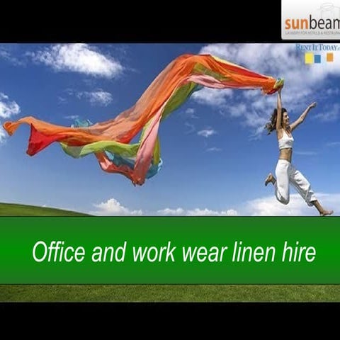 Office and work wear linen hire | PPT
