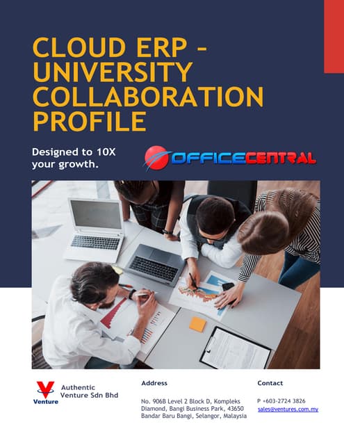 OfficeCentral ERP Brochure | PDF