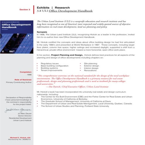 Office Development Handbook | PDF