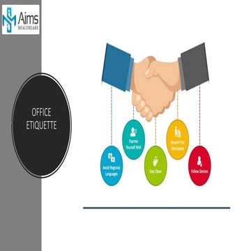 Learn the Basics of Office Decorum and Etiquette | PPTX