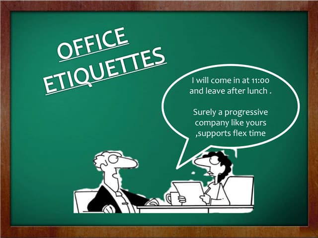 Workplace etiquette | PPT