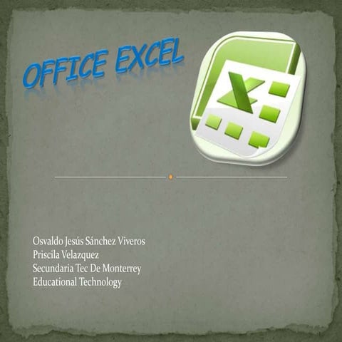 Office Excel | PPTX | Technology & Computing