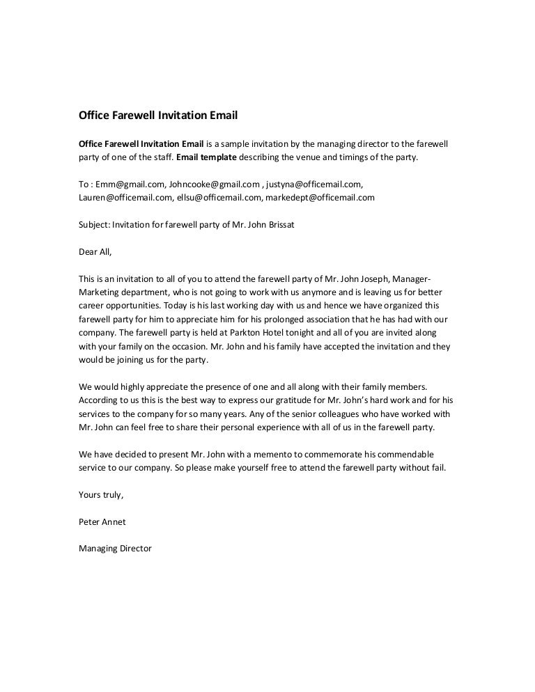 Formal Meeting Invitation Email How To Write An Email For A Meeting 
