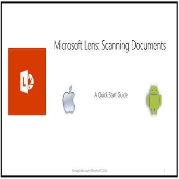 Office lens document | PPTX