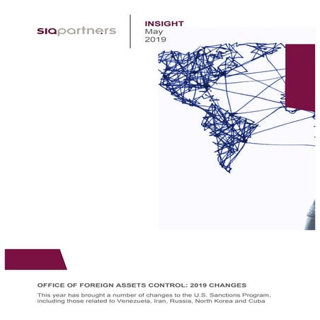 Office of Foreign Assets Control & Sanctions 2019 Changes | PDF ...
