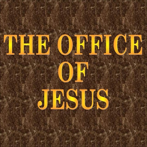 Office of jesus | PPS