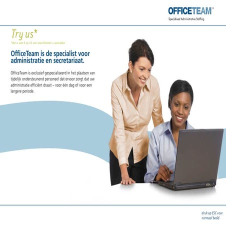 Brochure OfficeTeam | PDF | Business | Business and Finance