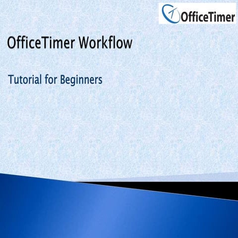 Office timer tutorial for beginners to add Clients, Employees, Projects ...