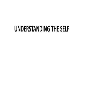 Understanding the Self: A Comprehensive Exploration of Personal ...