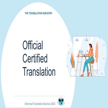 Official Certified Translation | PPT