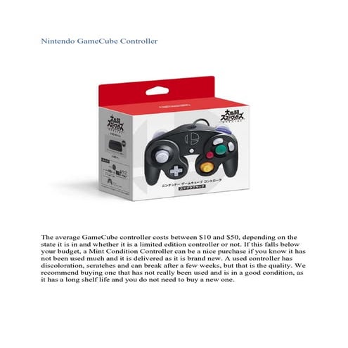 Official gamecube controller | PDF