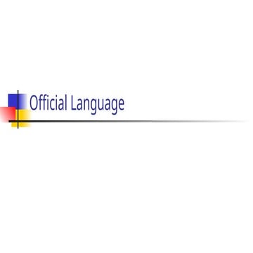 Official Language.pptx law legal llb pptx | PPTX