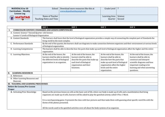 script for parent/guardian orientation in school | DOCX
