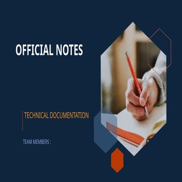 Official Notes.pptx These notes help streamline the decision-making ...