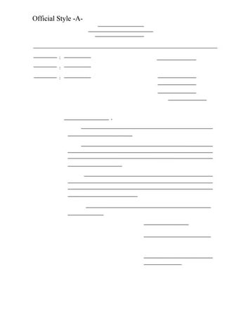 Block style (nasional) | PDF