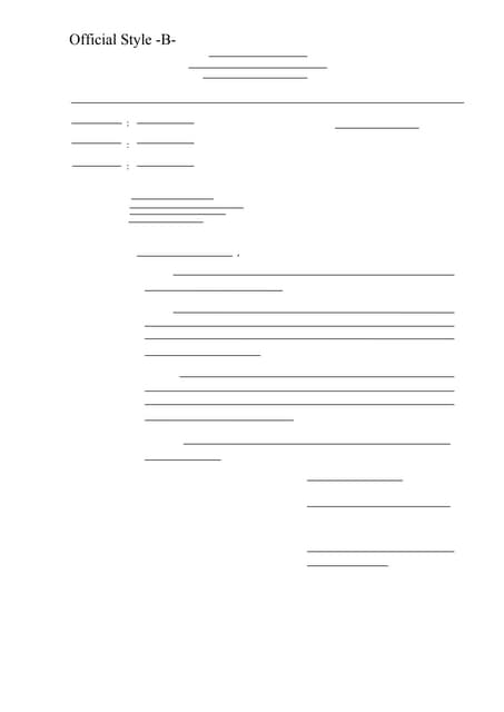 Semi block style (nasional) | PDF