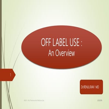 Off label use | PPTX
