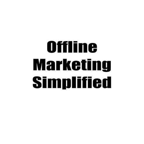 Offline marketing simplified | PDF