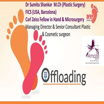Offloading in diabetic foot | PPTX