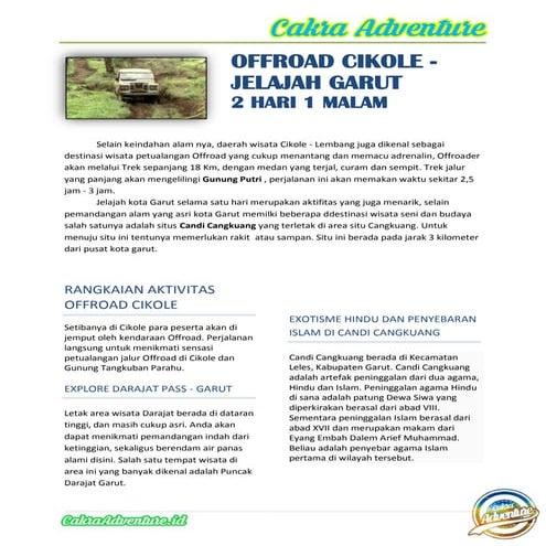 Offroad cikole | PDF
