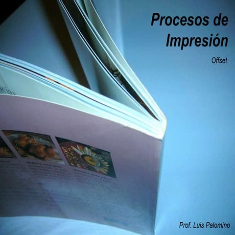 Proceso de Impresión Offset. | PPT