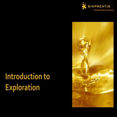 Offshore - Dubai -Introduction to Exploration | PPTX