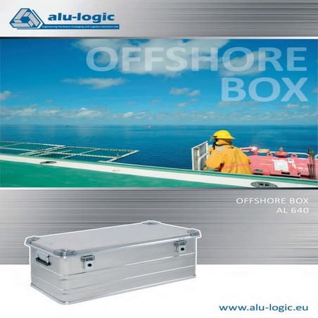 Aluminum box for industrial use - Offshore box AL 640 | PDF ...