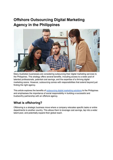 Essential Competencies for Success with a Digital Marketing Agency ...