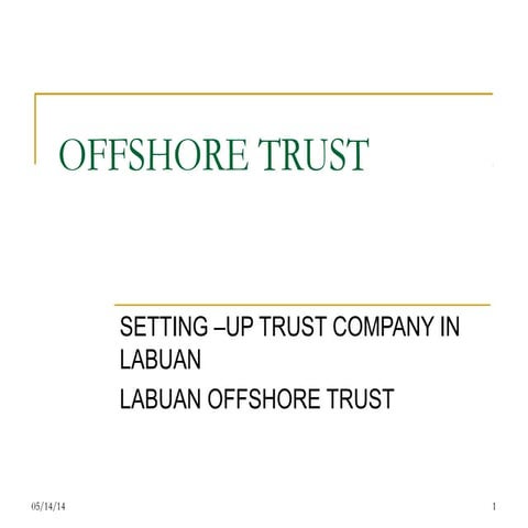 Offshore trust | PPT