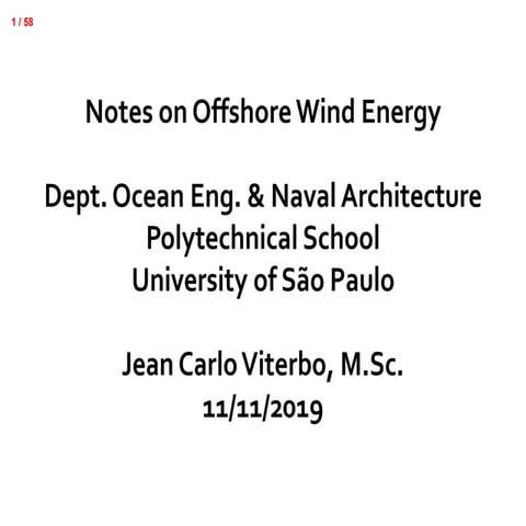 Offshore wind 2019 | PPT