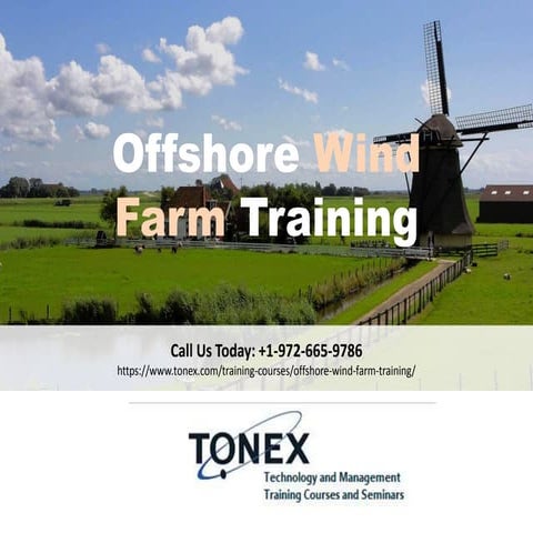 Offshore Wind Farm Training | PPTX