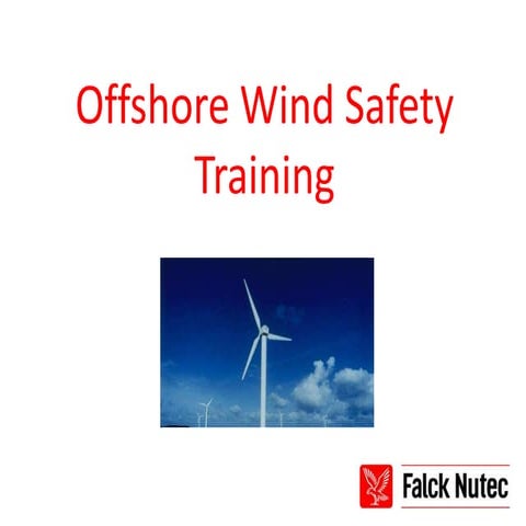 Offshore Wind Safety Training | PPT