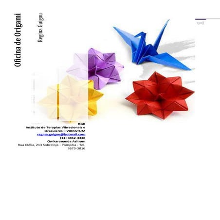 01 - SLIDE ESPECIALIDADE ORIGAMI Desbravadores | PPTX