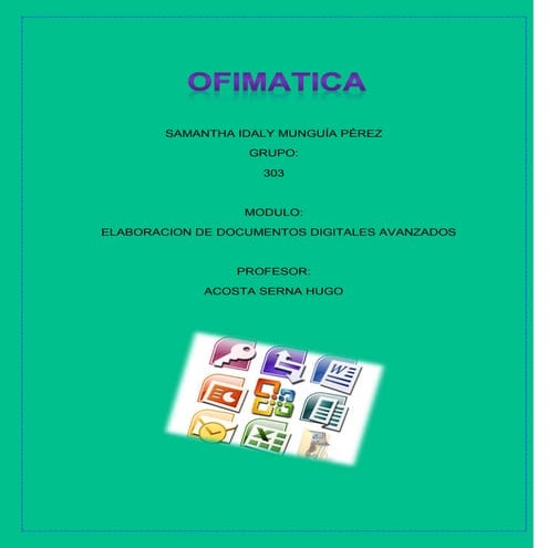 Computacion la ofimatica tarea 1 | PPTX