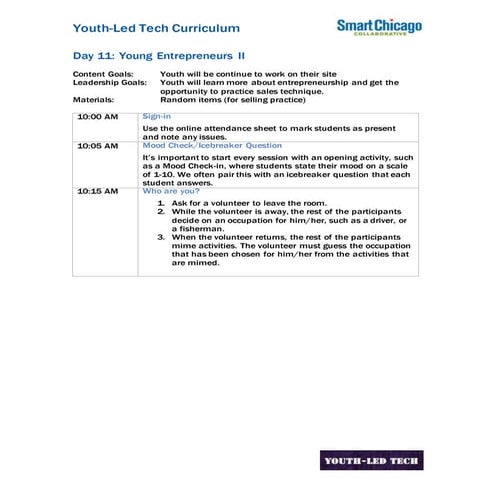 Entrepreneurship for teenagers | PPTX