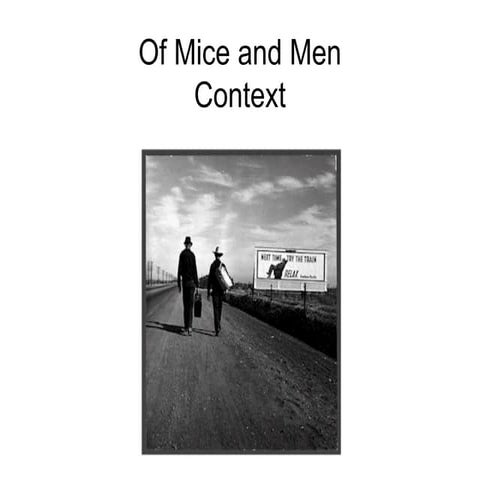 Of mice and men context | PDF