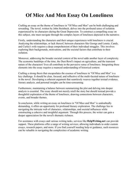 Of Mice And Men George And Lennie Relationship Essay.pdf