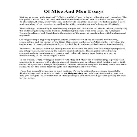 Of Mice And Men Essays.pdf