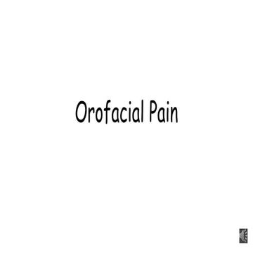 Facial pain Flow Flow Flow Flow OFP.pptx